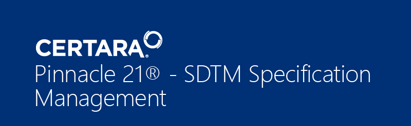 SDTM specification management | SDTM mapping specifications